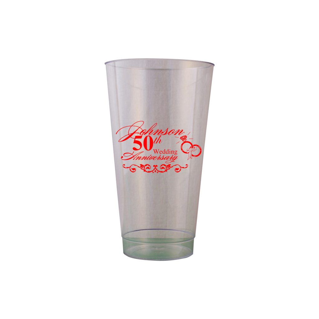 Personalized Clear Plastic Cups